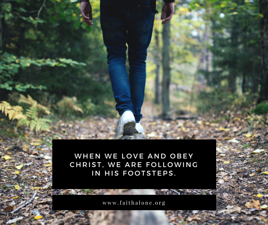 Christ’s Example of Love and Obedience – Grace Evangelical Society