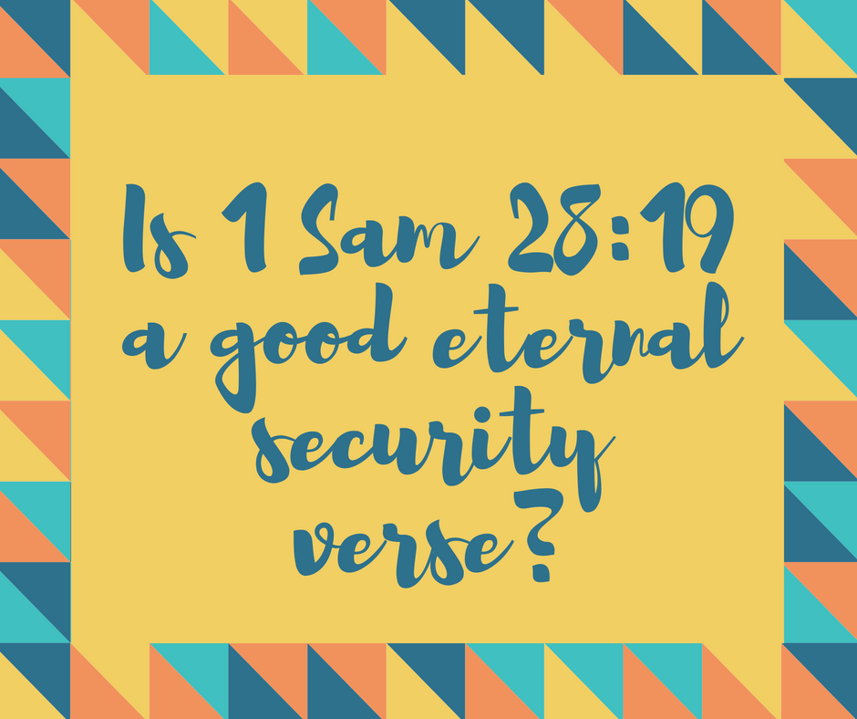 Is King Saul a Great Example of Eternal Security? – Grace Evangelical ...