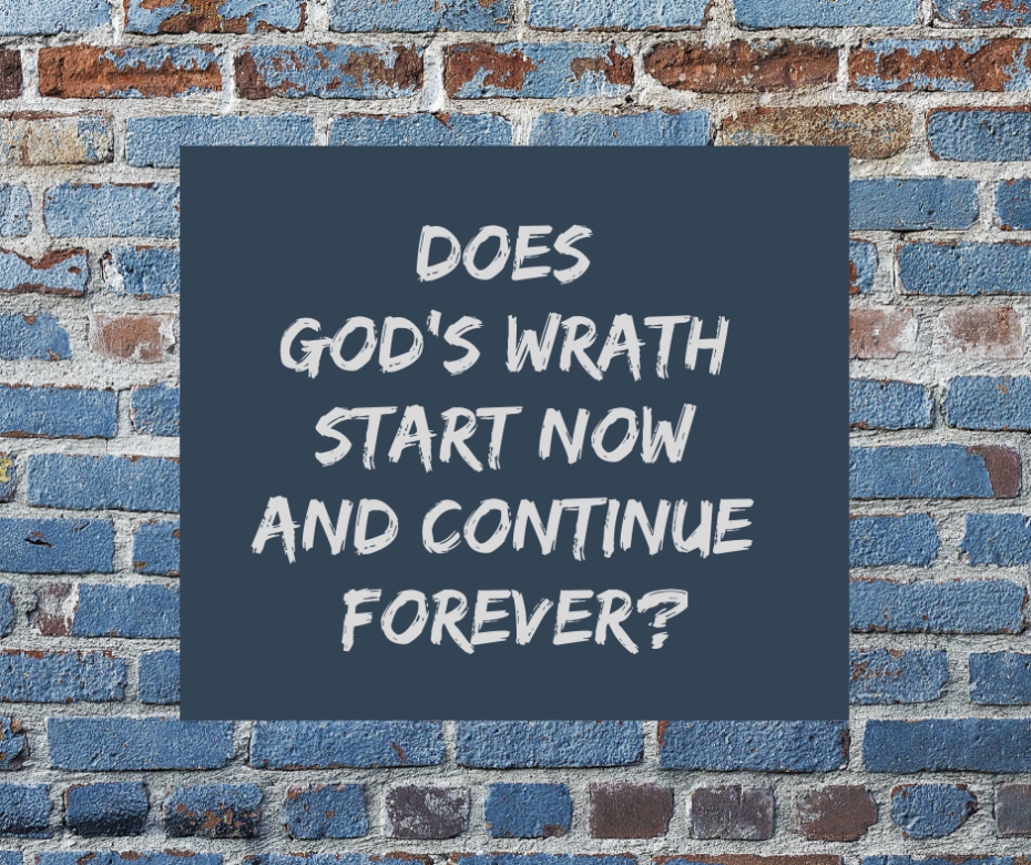 The Wrath of God Abides on Unbelievers (John 3:36) – Grace Evangelical ...