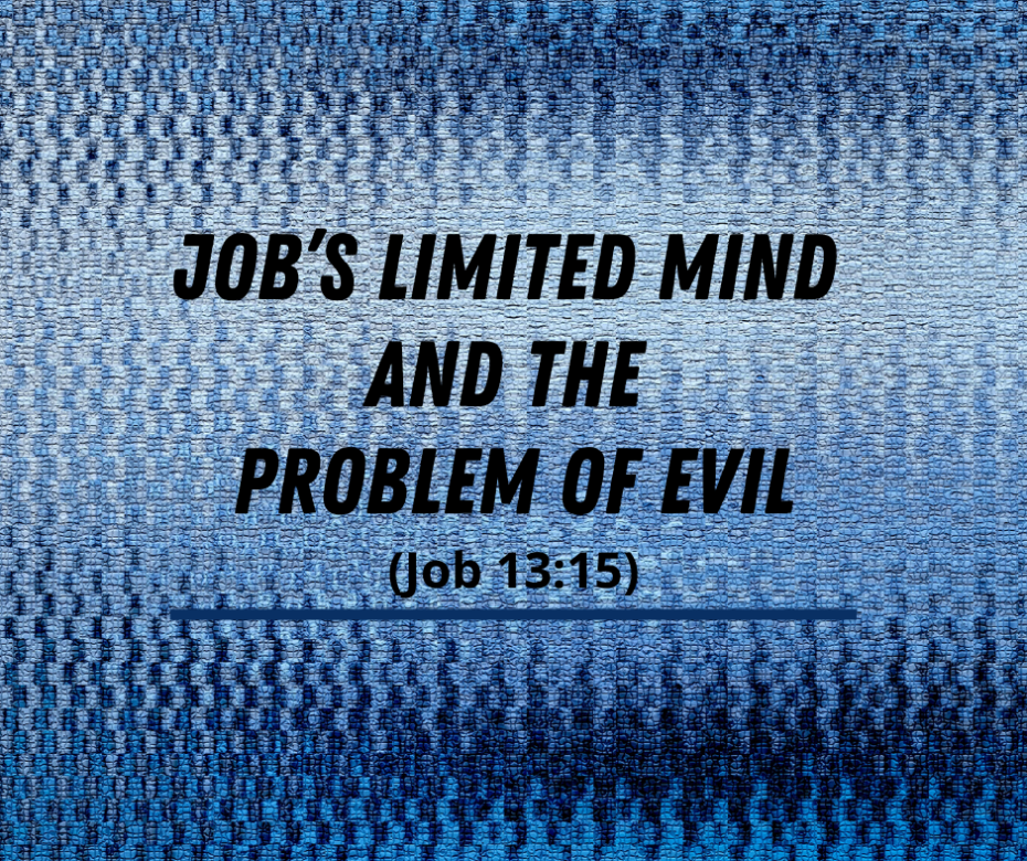 Job’s Limited Mind and the Problem of Evil (Job 13:15) – Grace ...