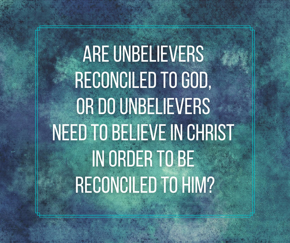 We Implore You on Christ’s Behalf, Be Reconciled to God (2 Corinthians ...