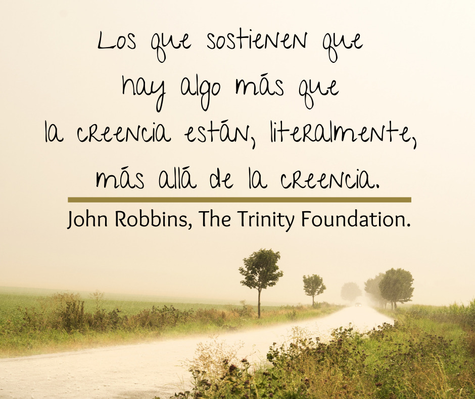 ¿Es la fe la confianza en una persona? – Grace Evangelical Society