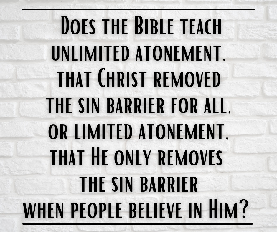 In What Sense Do Unbelievers Die in Their Sins? John 8:24 – Grace ...