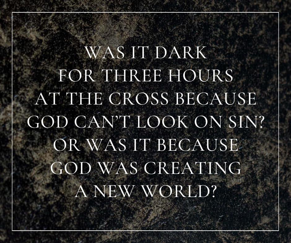 The Darkness at the Cross: Part 2 (Mark 15:33) – Grace Evangelical Society