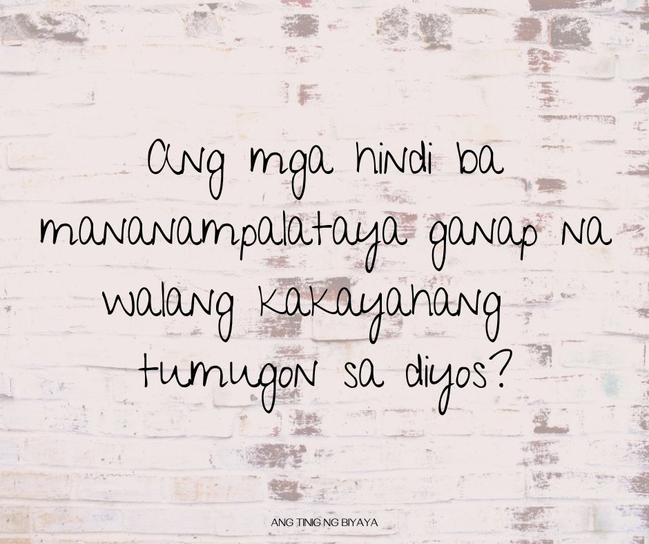 Ako Ba Ay Ganap Na Masama? – Grace Evangelical Society