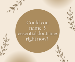 What Does the Bible Say about Doctrine? – Grace Evangelical Society