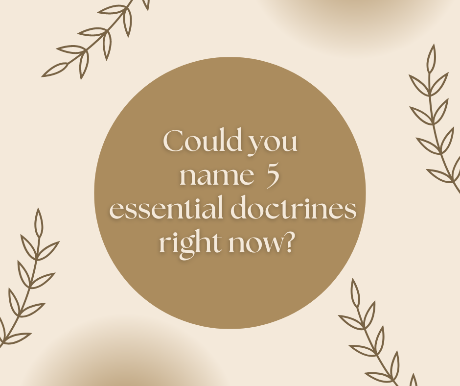 What Does the Bible Say about Doctrine? – Grace Evangelical Society